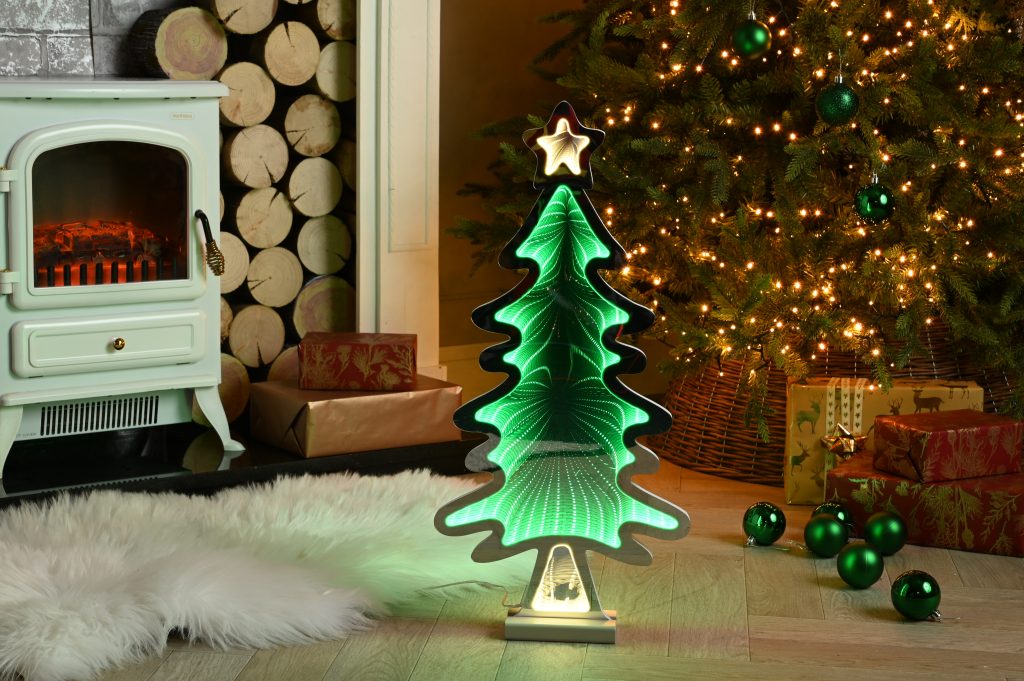 Festive: Infinity Christmas Tree Light - 60cm - Christmas At Altons