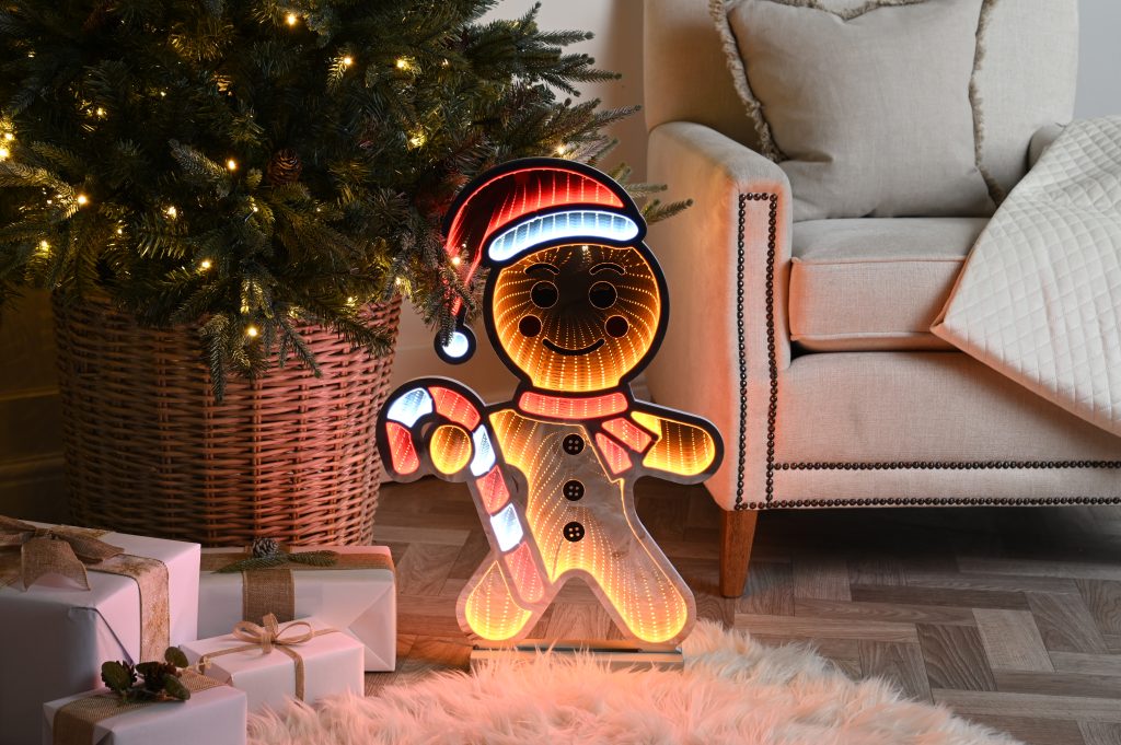 Festive: Infinity Gingerbread 60cm - Christmas At Altons